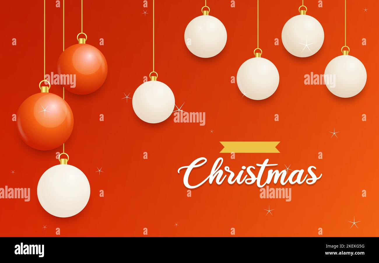 Horizontal christmas posters Stock Vector Images - Alamy