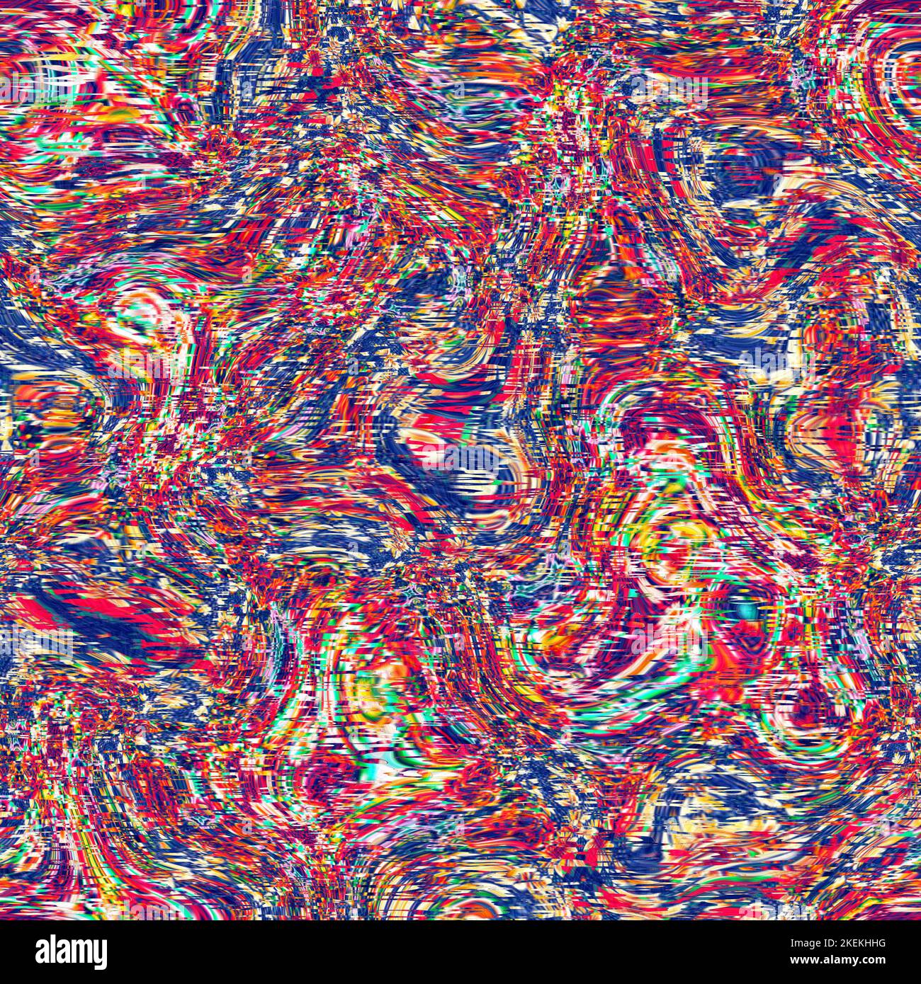 Vibrant pink distortion pattern. Bright colorful kitsch wallpaper for ...