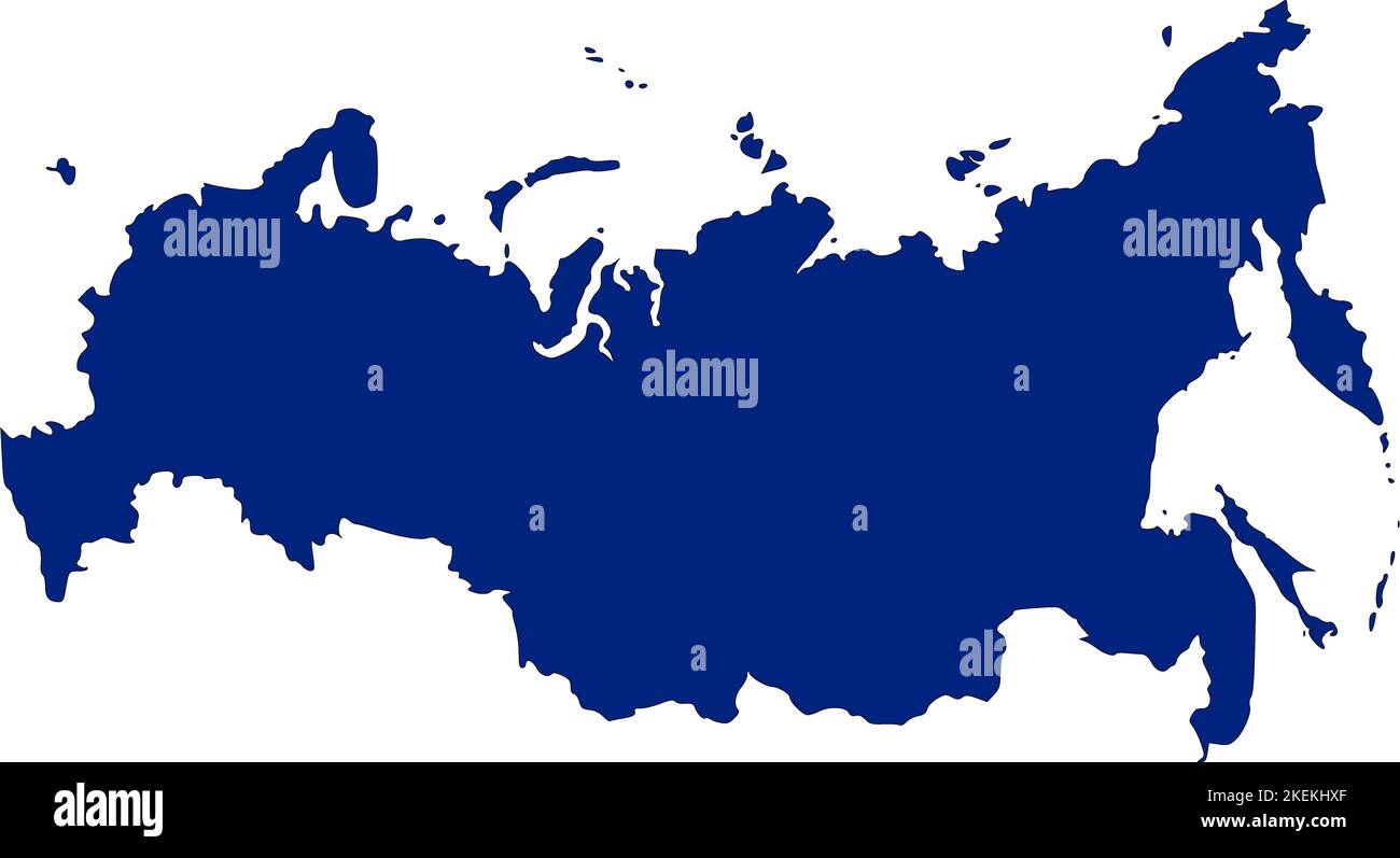 Russian flag map Cut Out Stock Images & Pictures - Alamy