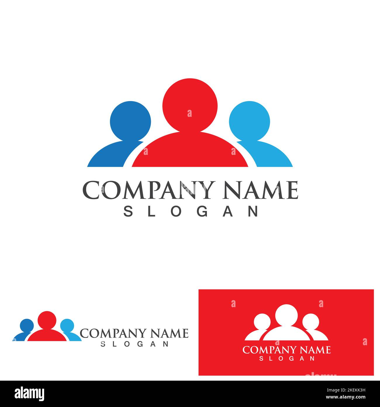 Community, network and social icon design template Stock Vector Image ...