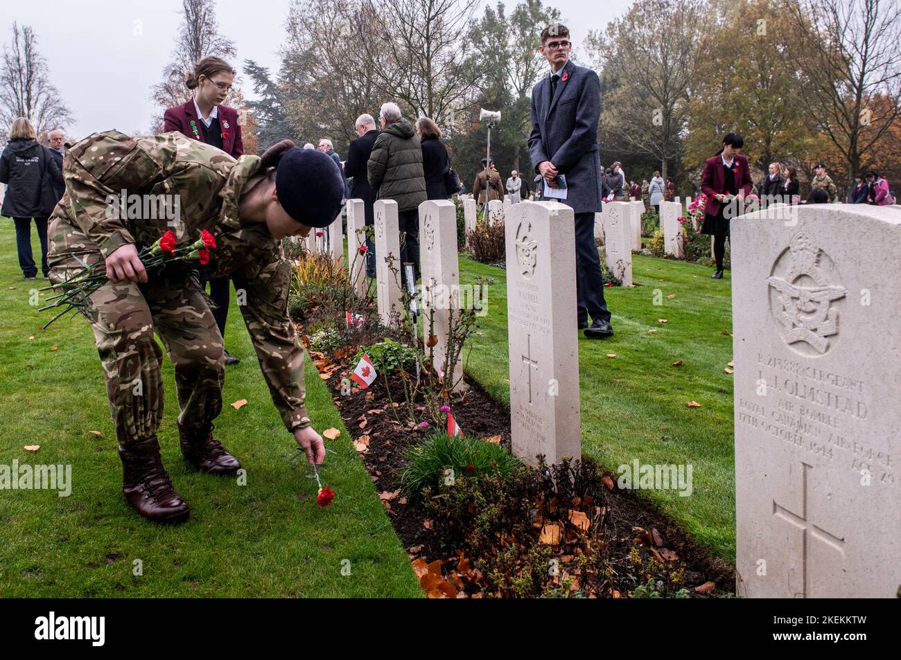 Harrogate, UK. 13th Nov, 2022. A service is being held at the ...