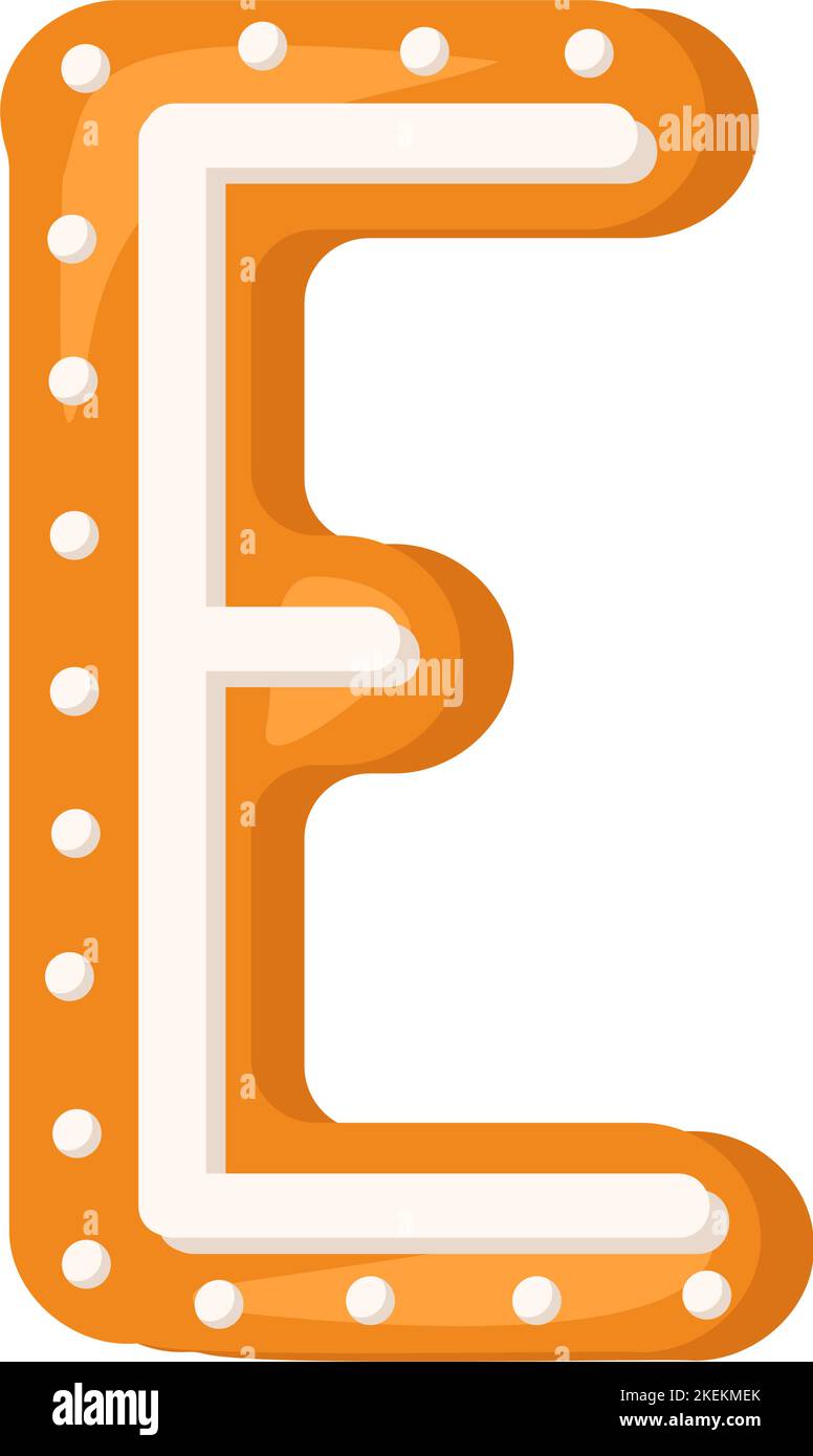 Letter E In Verschillende Lettertypes