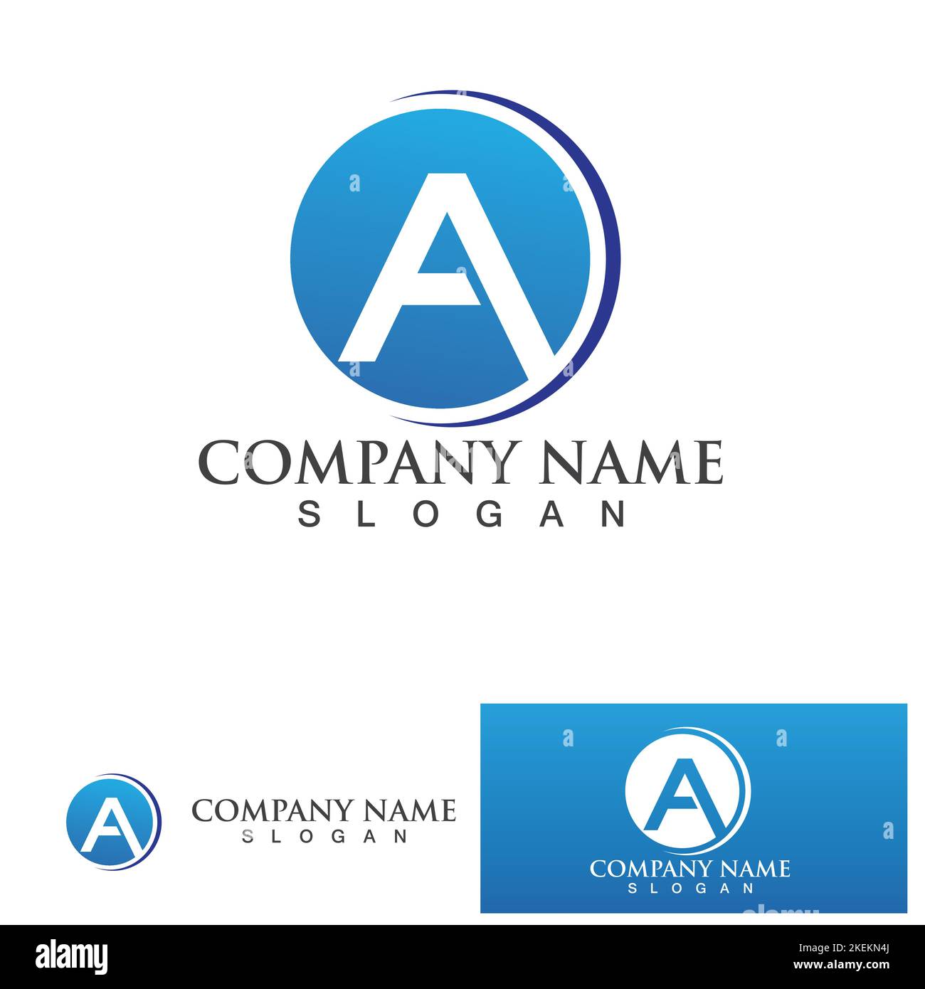 A Letter Logo Template vector icon illustration design Stock Vector ...