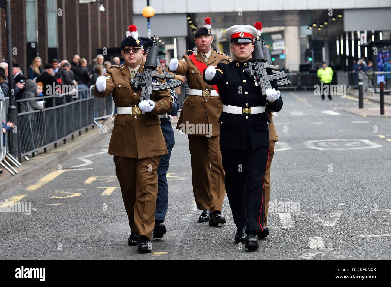 Newcastle, UK. 13th Nov 2022. 13/11/2022 Remembrance Sunday Parade ...