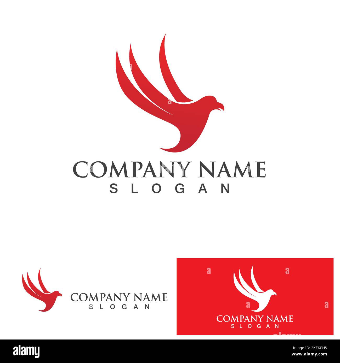 Eagle icon logo design vector template Stock Vector Image & Art - Alamy