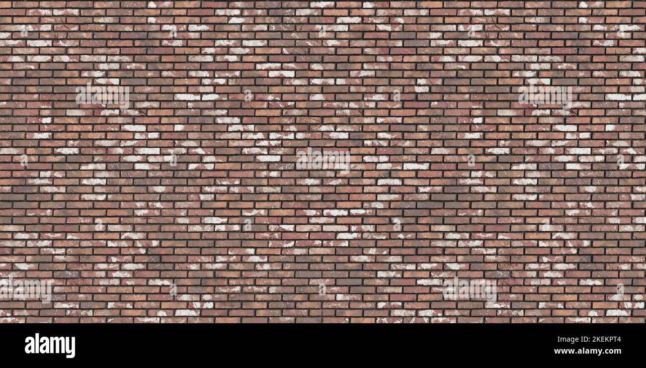 3d illustration of bricks wall texture in interior and architecture ...