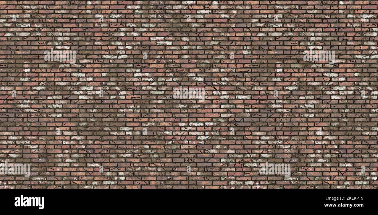 3d illustration of bricks wall texture in interior and architecture ...