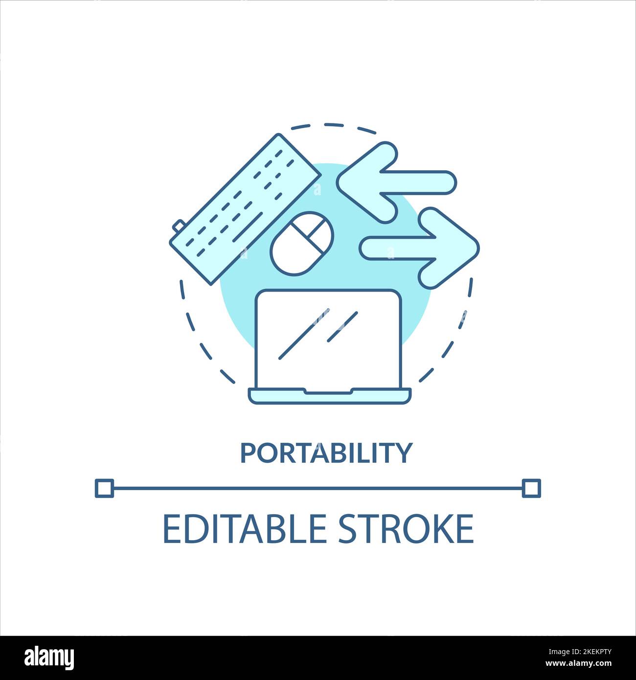 Portability turquoise concept icon Stock Vector Image & Art - Alamy Portability turquoise concept icon Stock Vector Image & Art - Alamy