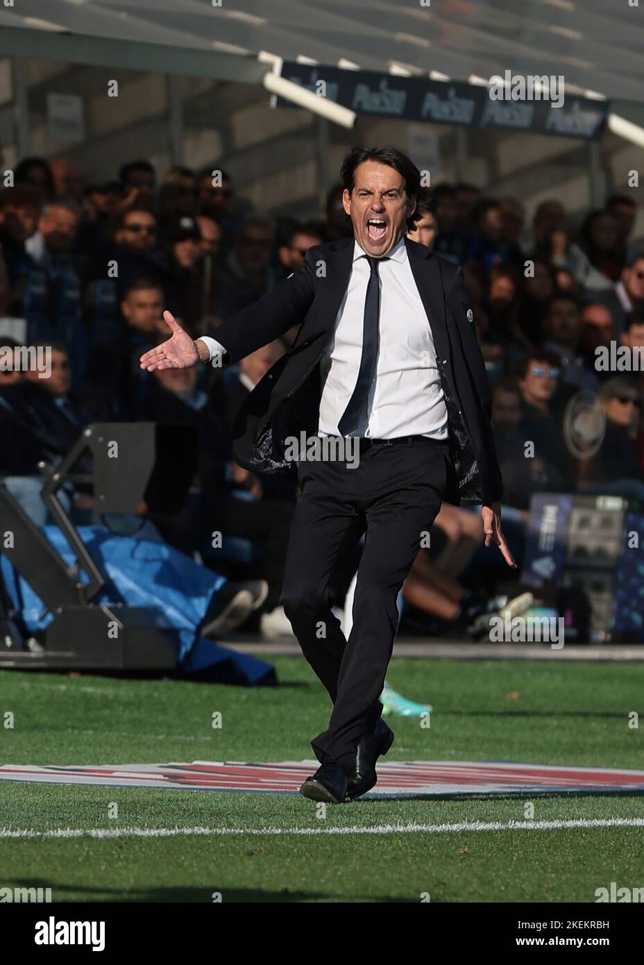 Bergamo, Italy. 13th Nov, 2022. Simone Inzaghi Head coach of FC ...