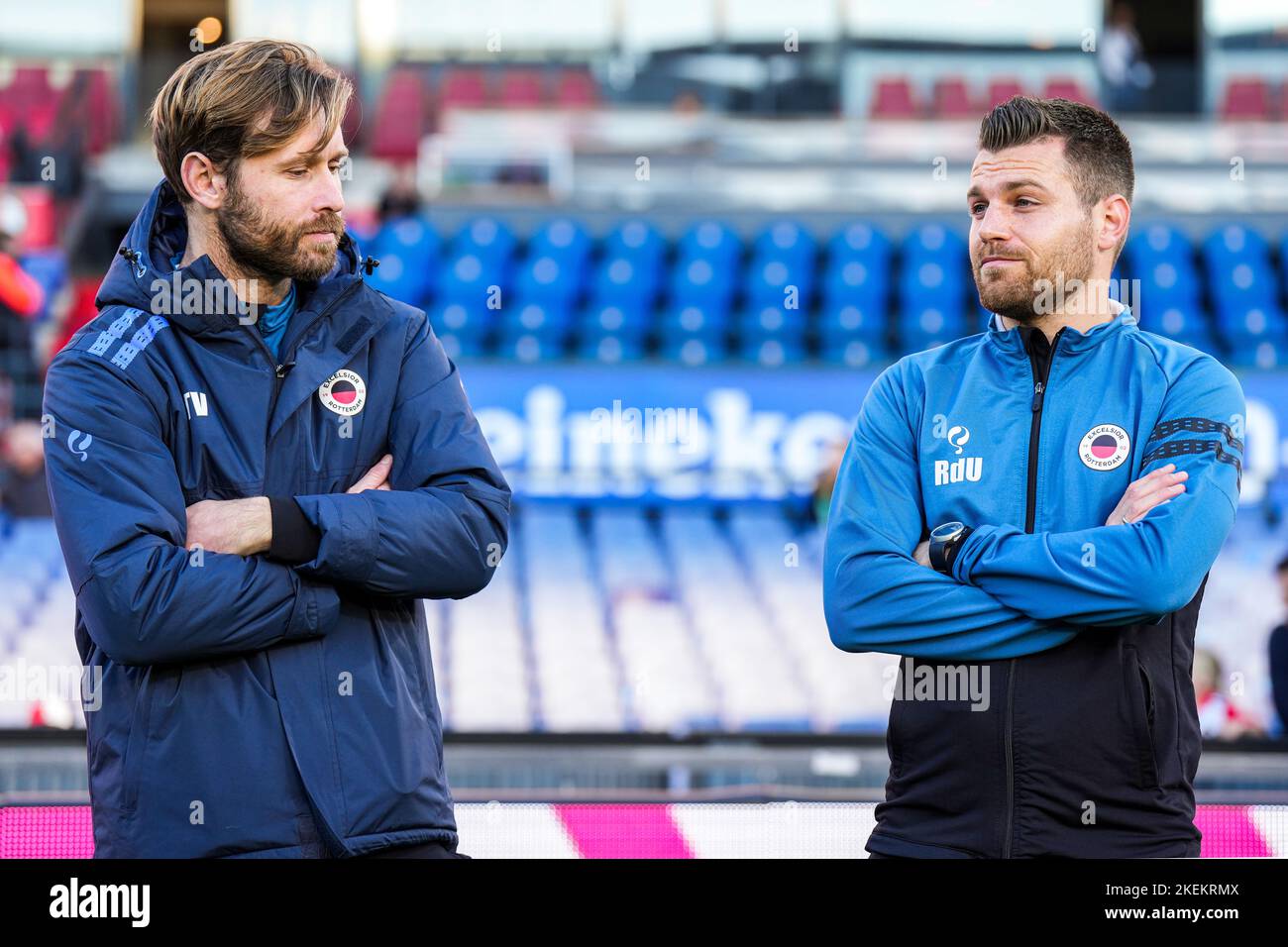 Rotterdam - sbv Excelsior assistant coach Thomas Verhaar, sbv Excelsior ...