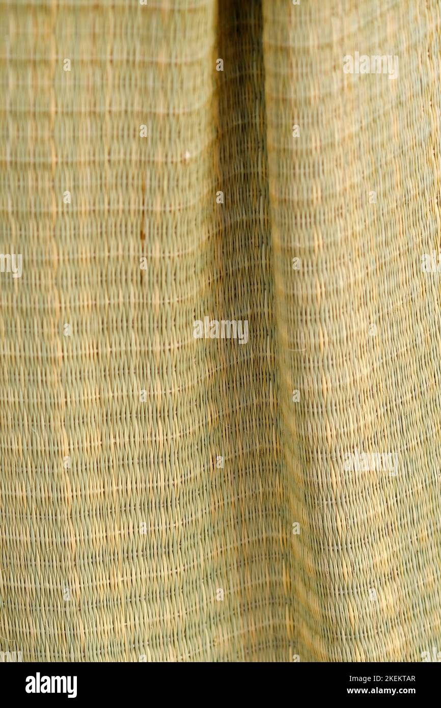 Handmade Jute knitted fabric, Natural Jute rug, background, wallpaper ...
