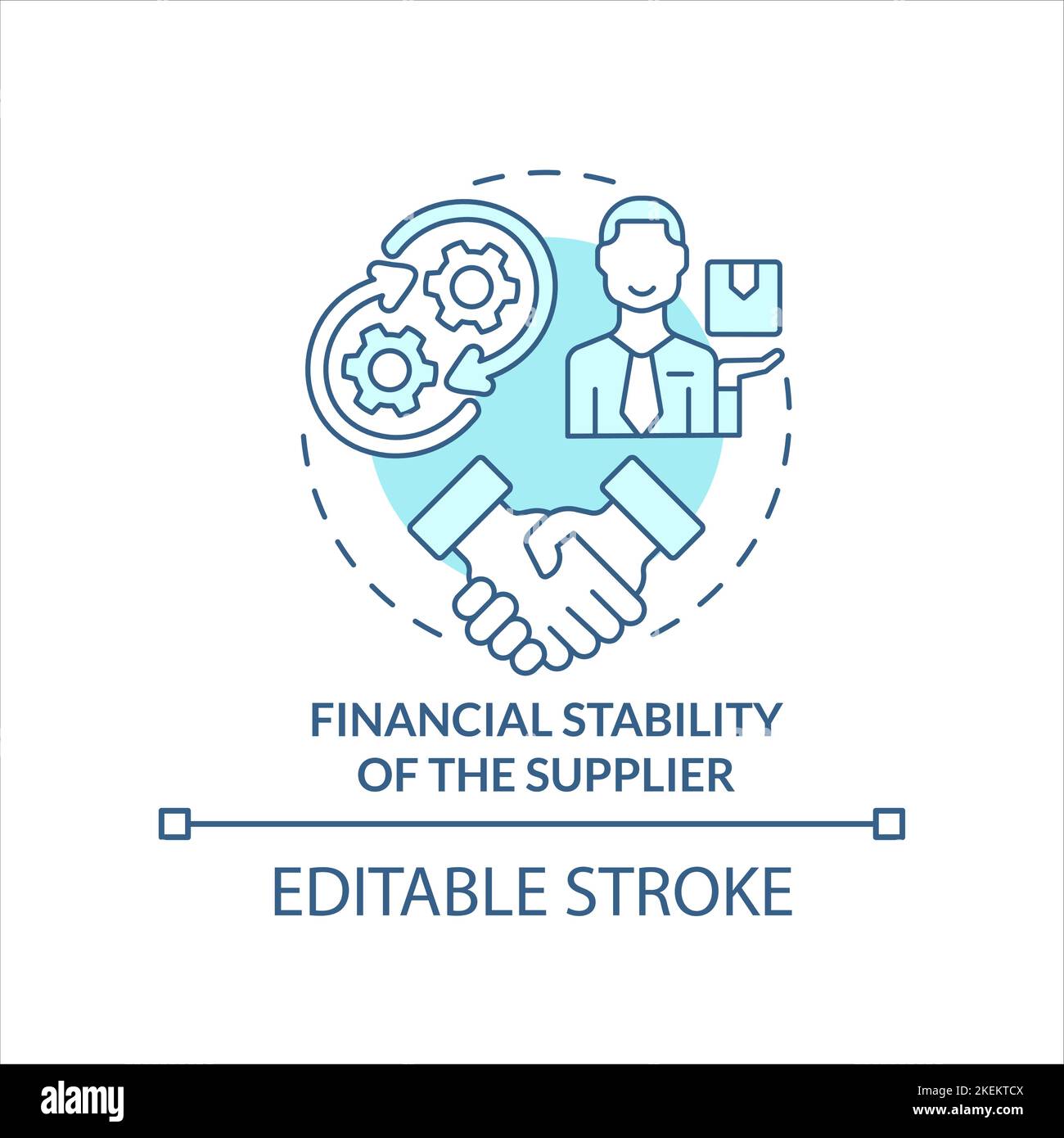 Supplier partnership Stock Vector Images - Alamy