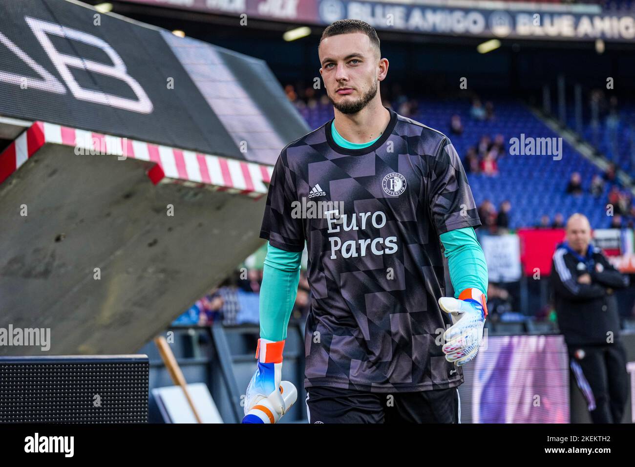 Rotterdam - Feyenoord keeper Justin Bijlow during the match between ...