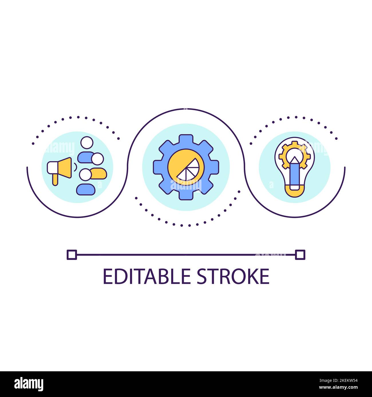 Technology brand presence Stock Vector Images - Alamy