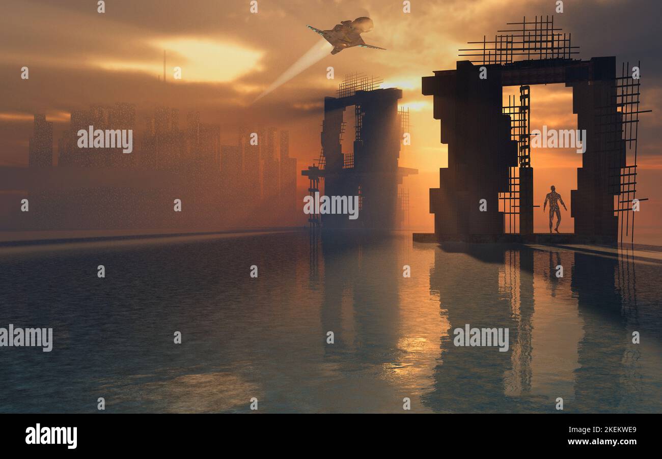 Past & Future Stock Photo - Alamy