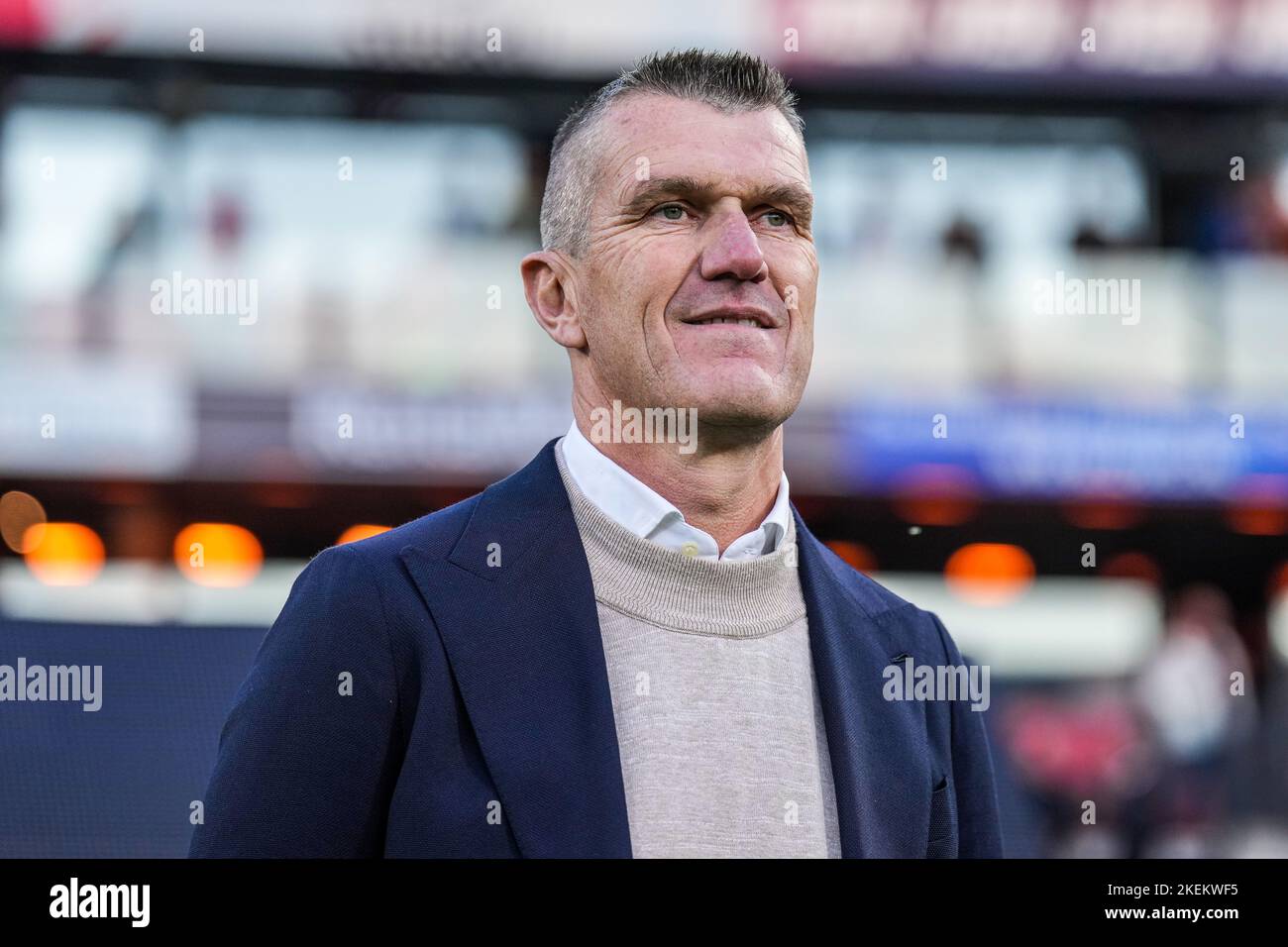 Rotterdam - sbv Excelsior coach Marinus Dijkhuizen during the match ...