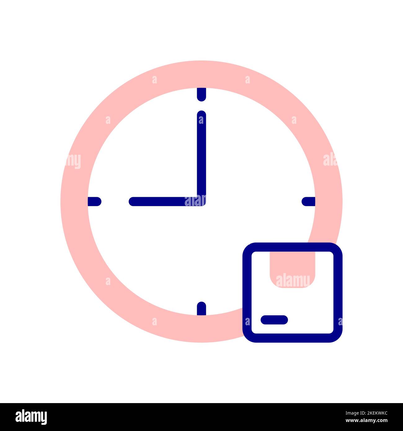 Estimated Time of Package Arrival icon, estimated package delivery ...