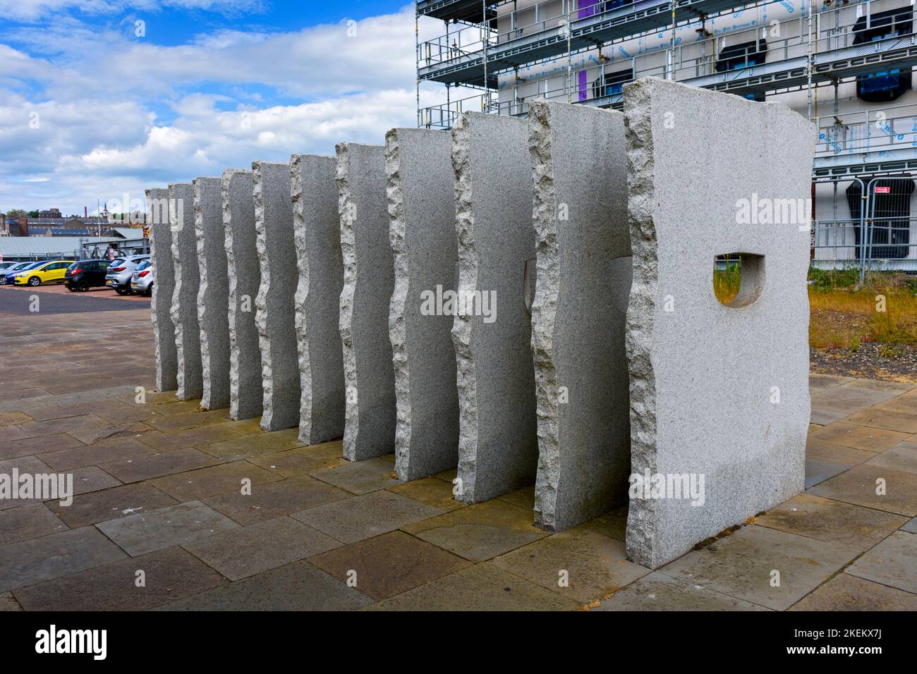 Panmure passage sculpture of discovery hi-res stock photography and ...