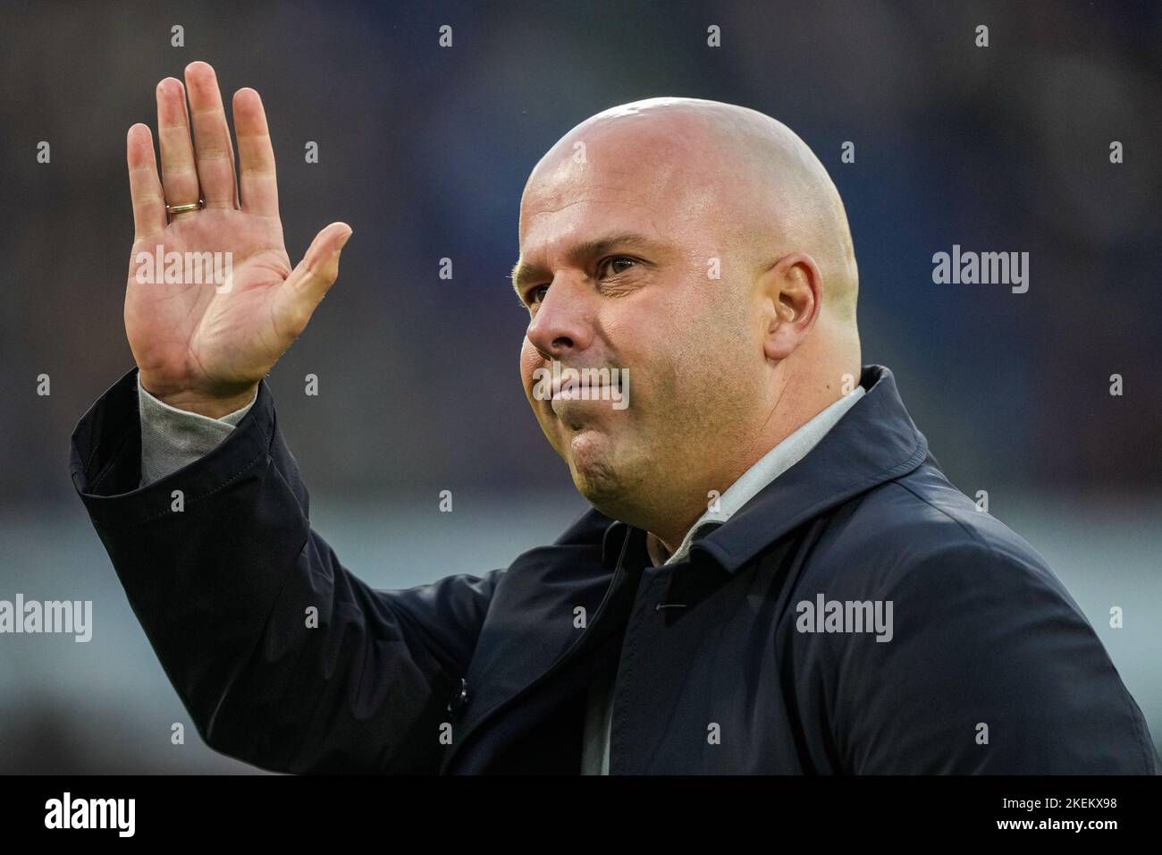 Rotterdam - Feyenoord coach Arne Slot during the match between ...