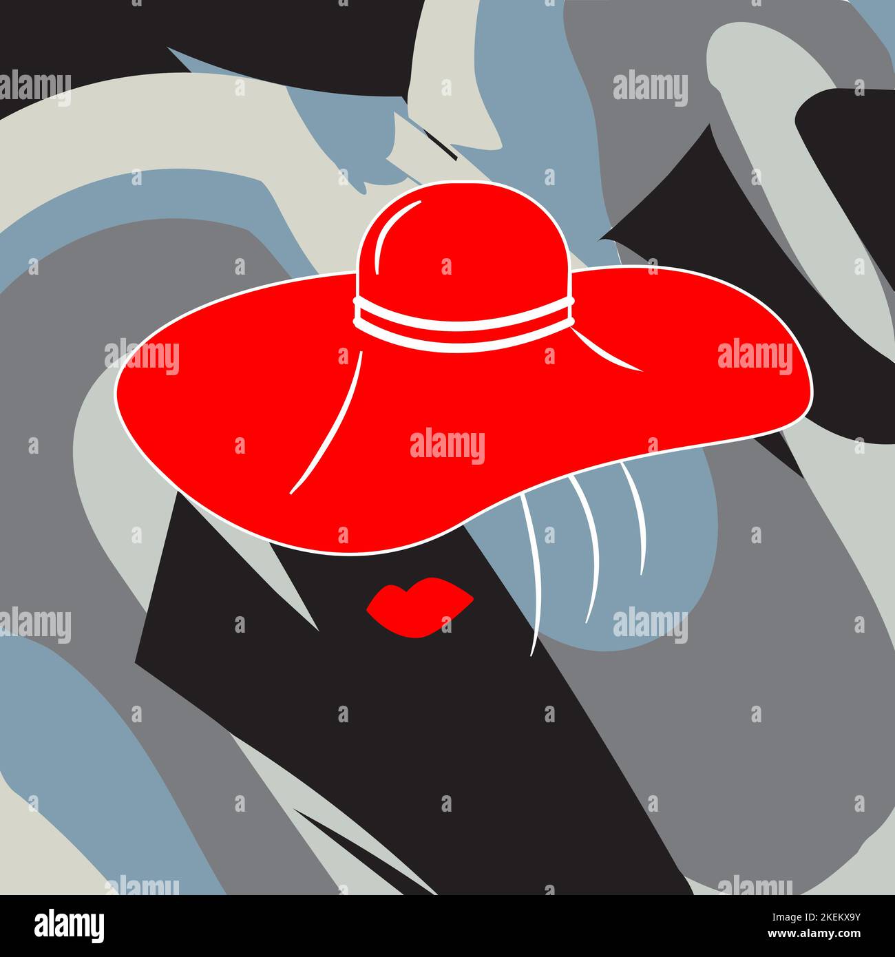 Work care abstract poster Stock Vector Images - Alamy