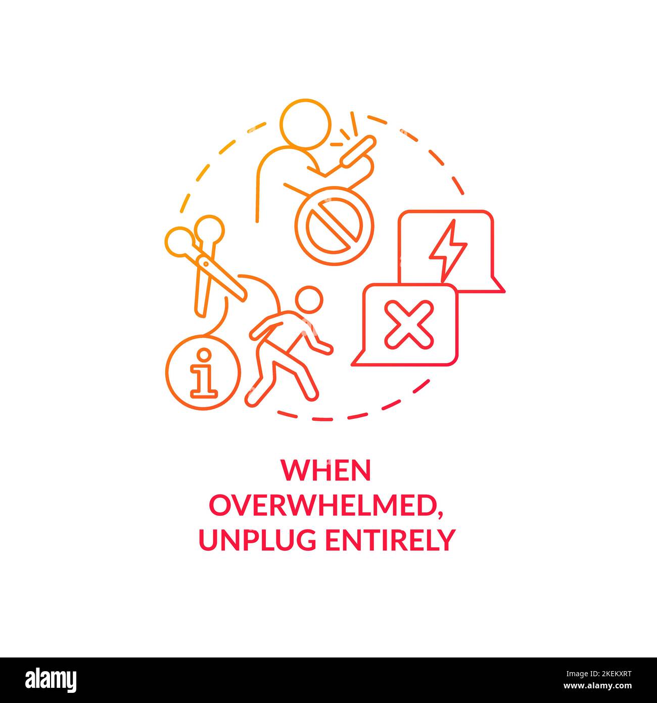 Overwhelm him Stock Vector Images - Alamy