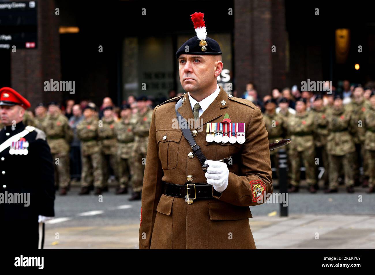 Newcastle, UK. 13th Nov 2022. 13/11/2022 Remembrance Sunday Parade ...