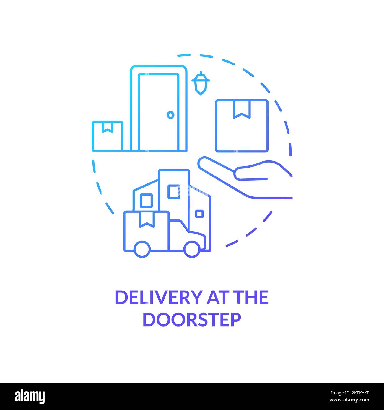 Doorstep Stock Vector Images - Alamy