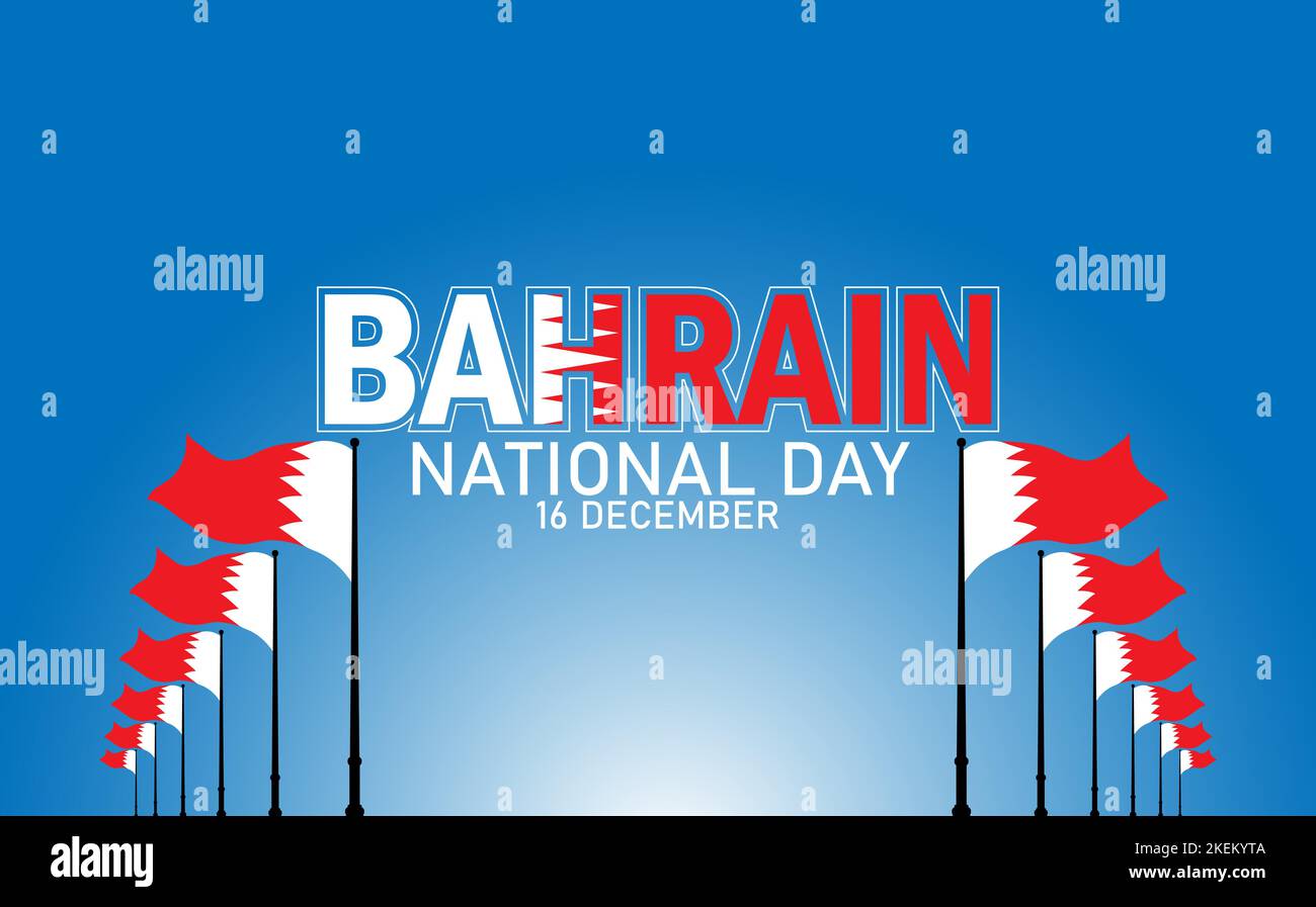 poster for Bahrain national day celebration. National day vector with ... poster for Bahrain national day celebration. National day vector with ...