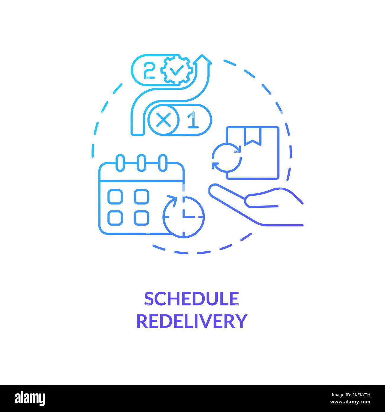 Parcel redelivery hi-res stock photography and images - Alamy