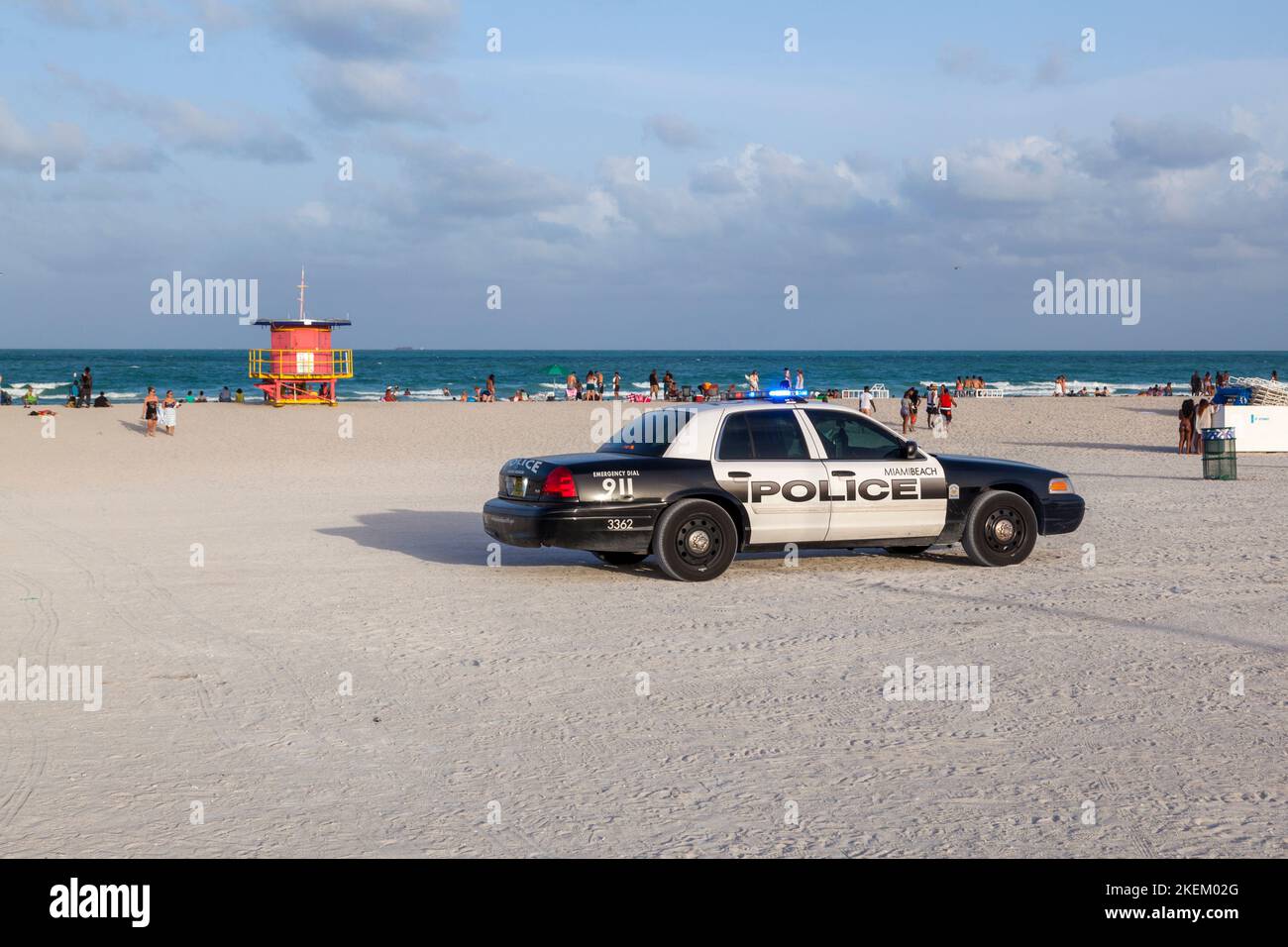 Miami beach lifeguard tower hi-res stock photography and images - Alamy