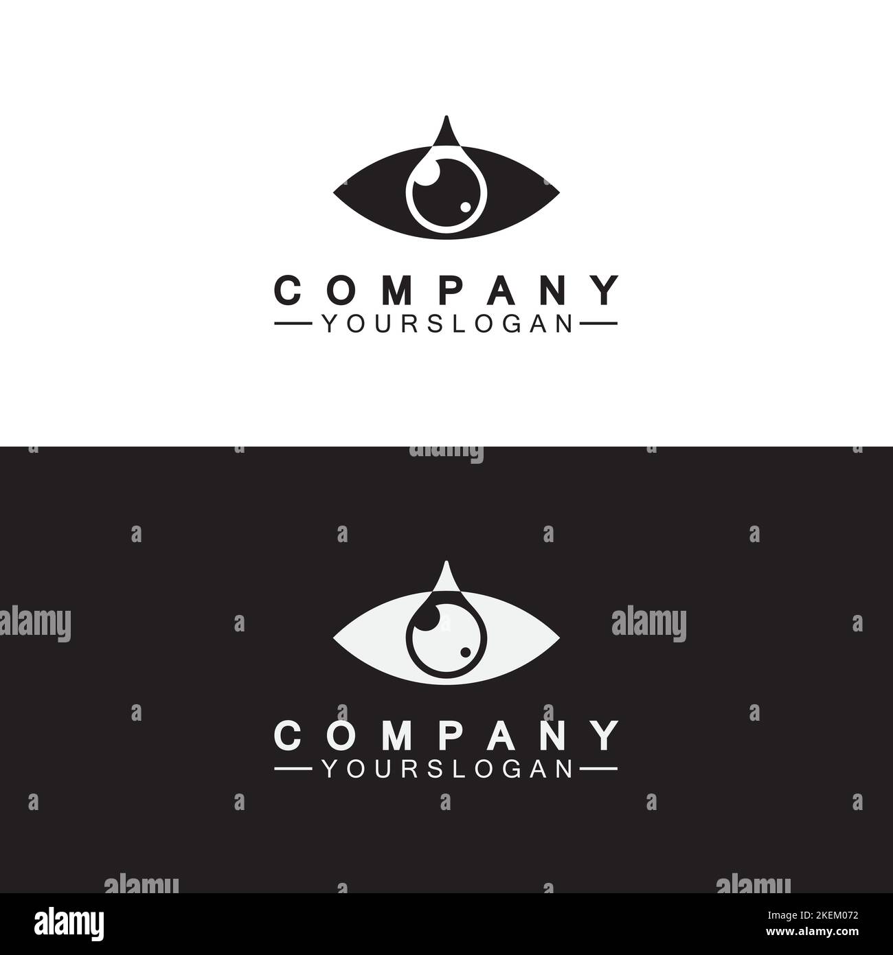 Eye drop logo icon design template Stock Vector Image & Art - Alamy