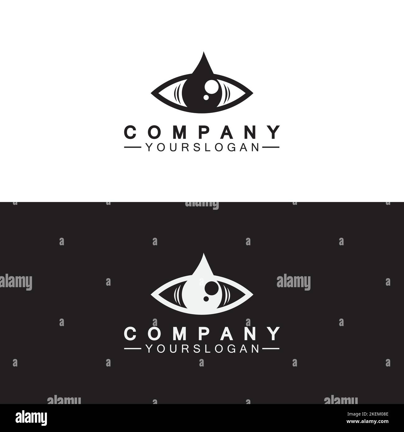 Eye drop logo icon design template Stock Vector Image & Art - Alamy