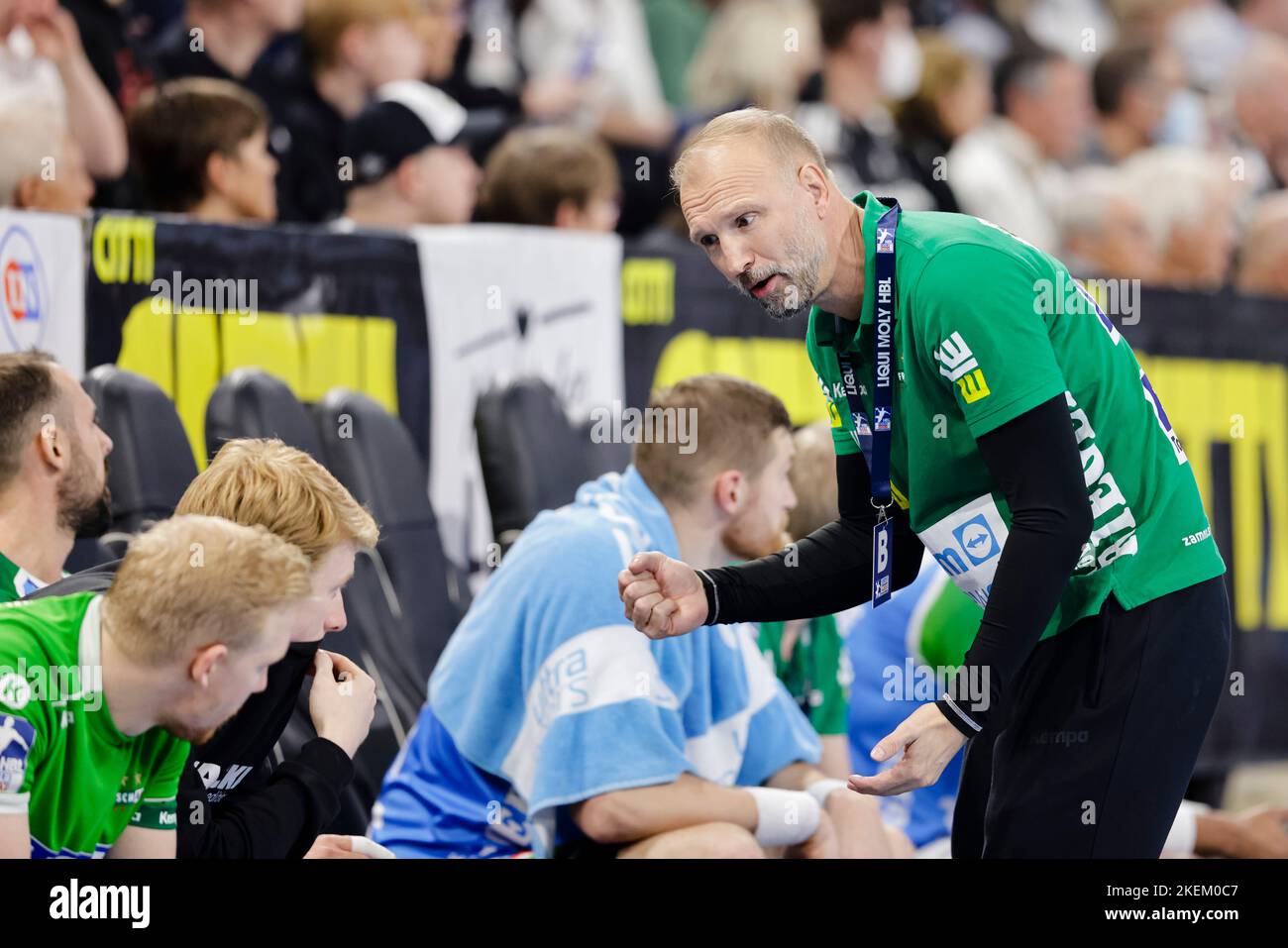 Kiel, Germany. 13th Nov, 2022. Handball, Bundesliga, Matchday 12, THW ...