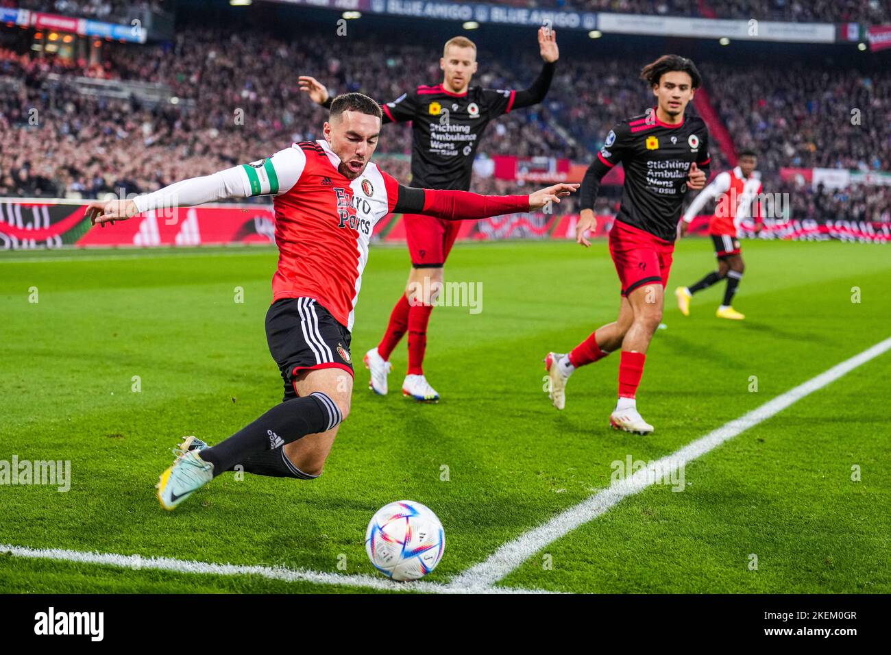 Rotterdam - Orkun Kokcu of Feyenoord during the match between Feyenoord v Excelsior at Stadion ...