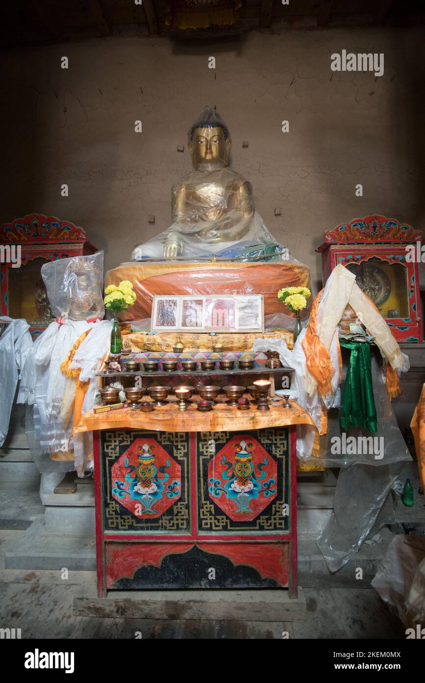 Tumkot monastery, Humla, Nepal Stock Photo - Alamy