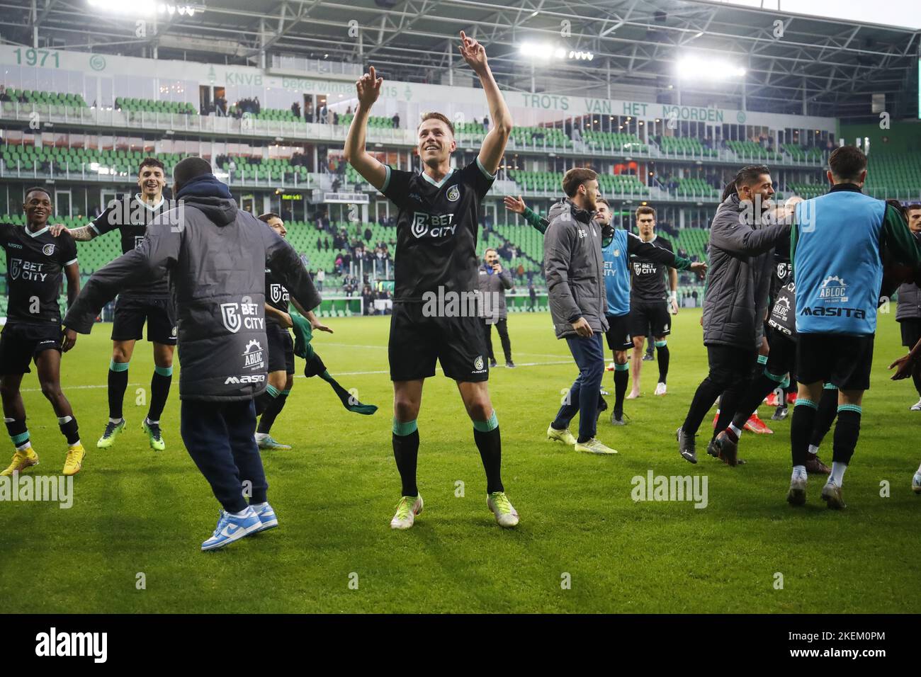 GRONINGEN, 13-11-2022, Stadium Euroborg, football, Dutch Eredivisie ...