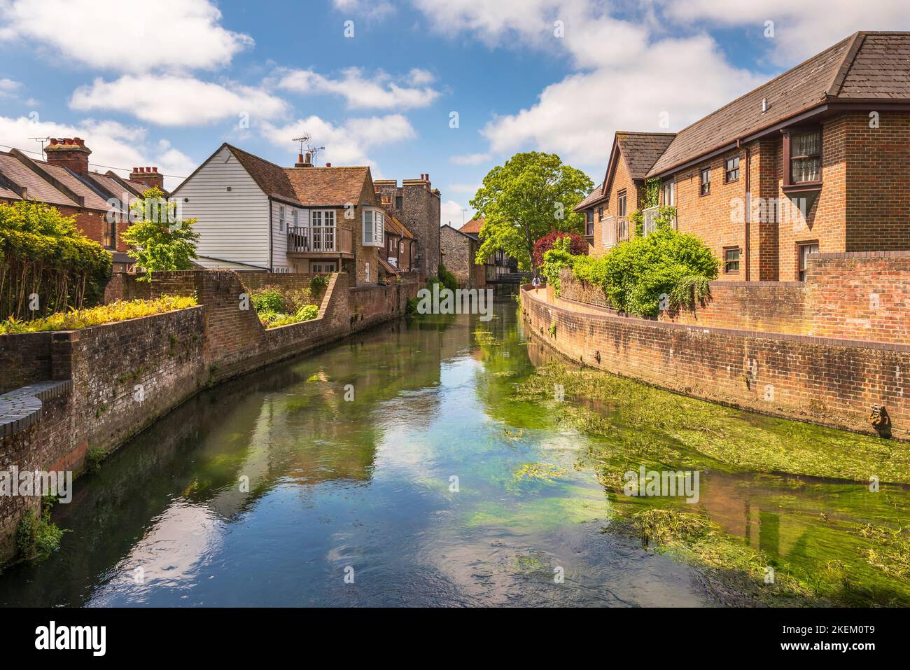 Westgate gardens walk river stour hi-res stock photography and images ...