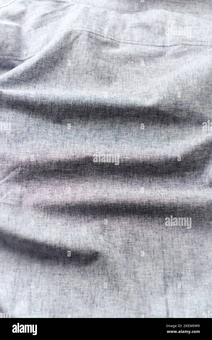 Close up of Men's linen shirt. Soft focus. Copy space Stock Photo - Alamy