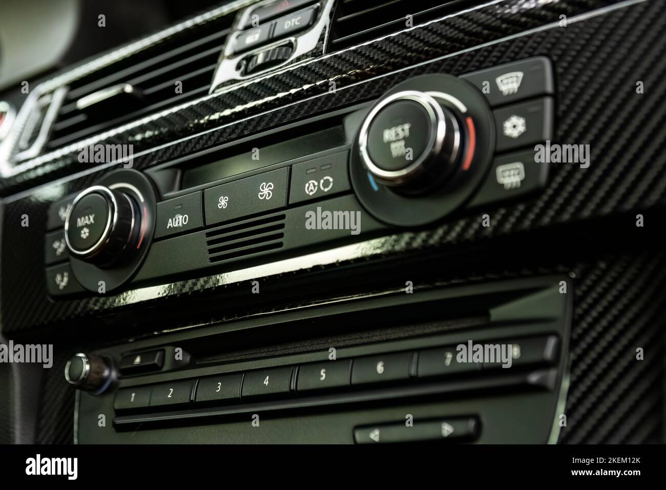 Sport car dashboard console. Carbon sport car dashboard console Stock ...