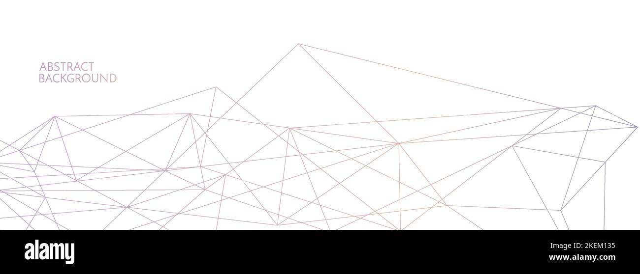 Connection background. Network concept with dots and lines. Vector illustration Stock Vector ...