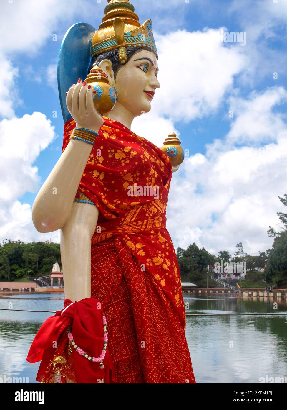 Blue hindu goddess hi-res stock photography and images - Alamy