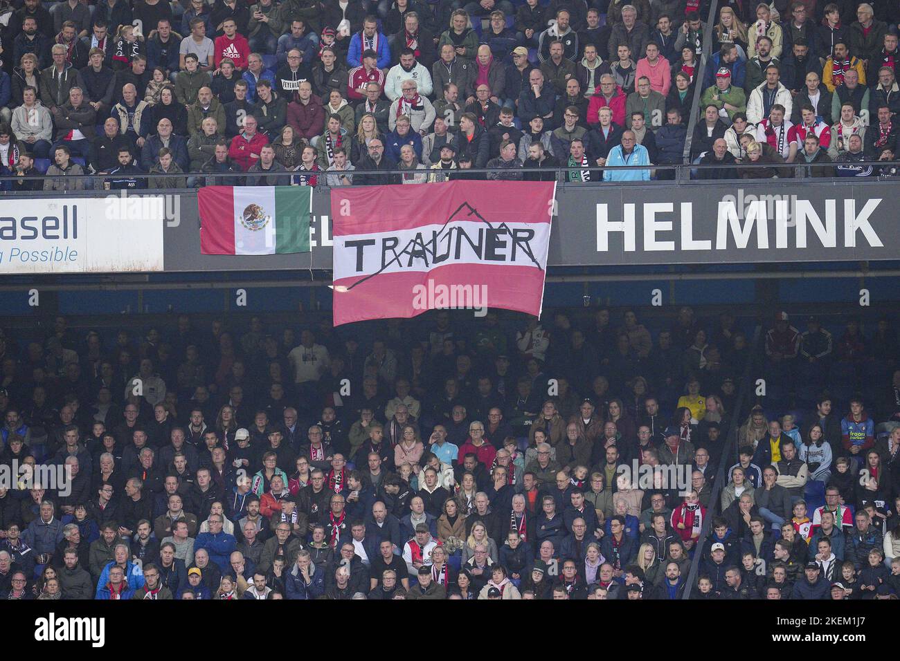 ROTTERDAM, 13-11-2022, Stadium Feijenoord de Kuip, Dutch Eredivisie ...