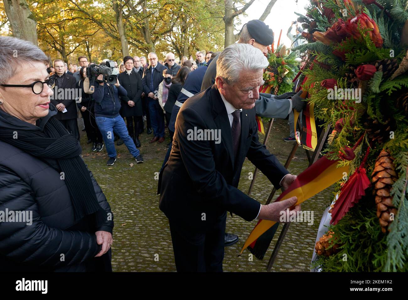 Sinzig, Germany. 13th Nov, 2022. Former German President Joachim Gauck ...