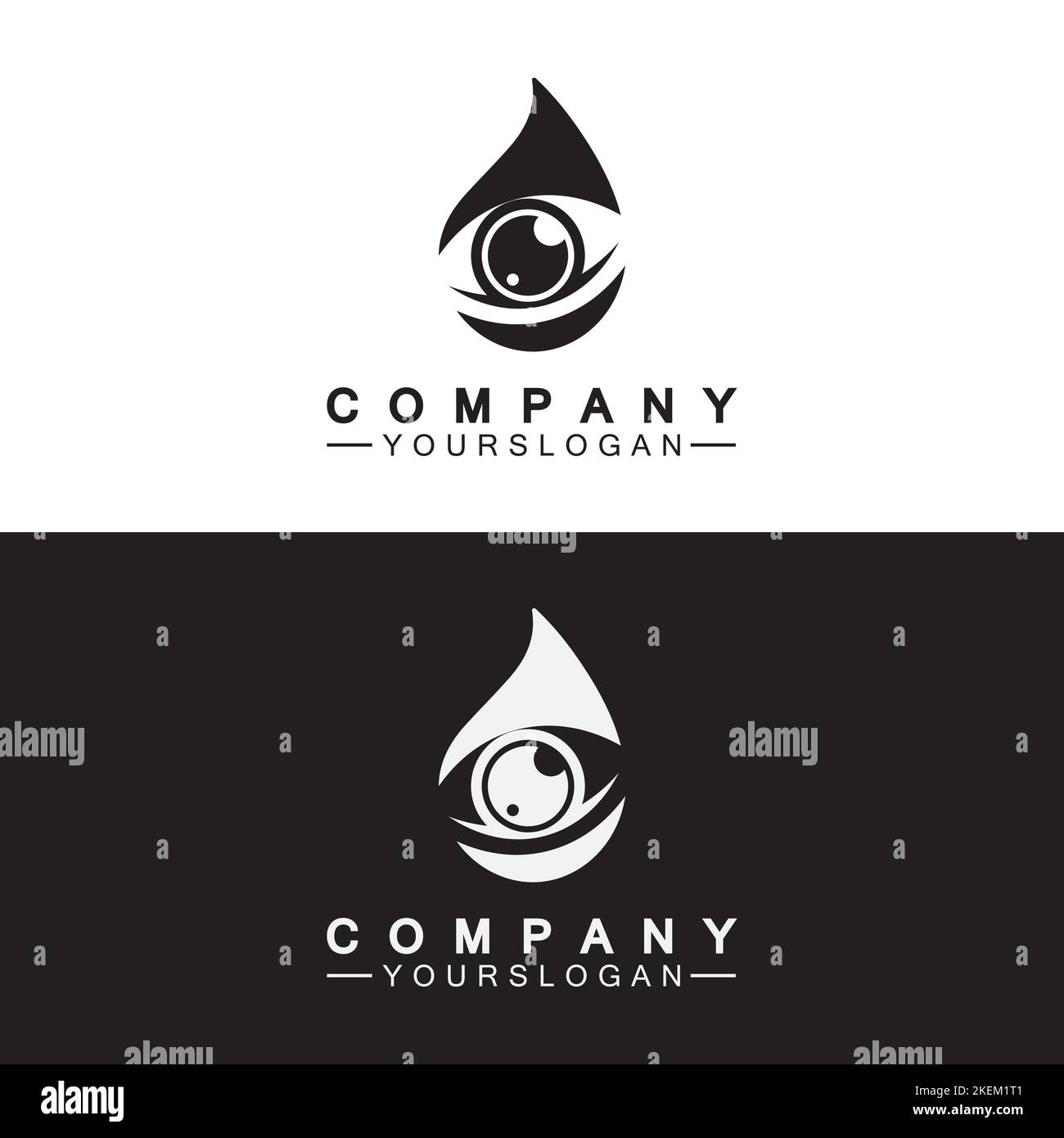 Eye drop logo icon design template Stock Vector Image & Art - Alamy
