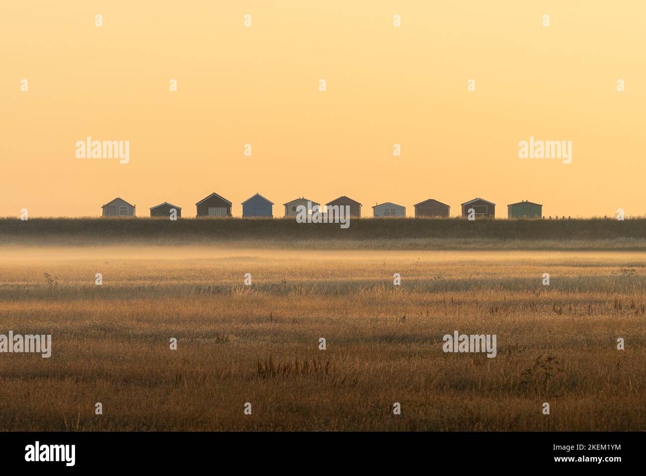 Traditional wooden fishing huts hi-res stock photography and images - Alamy