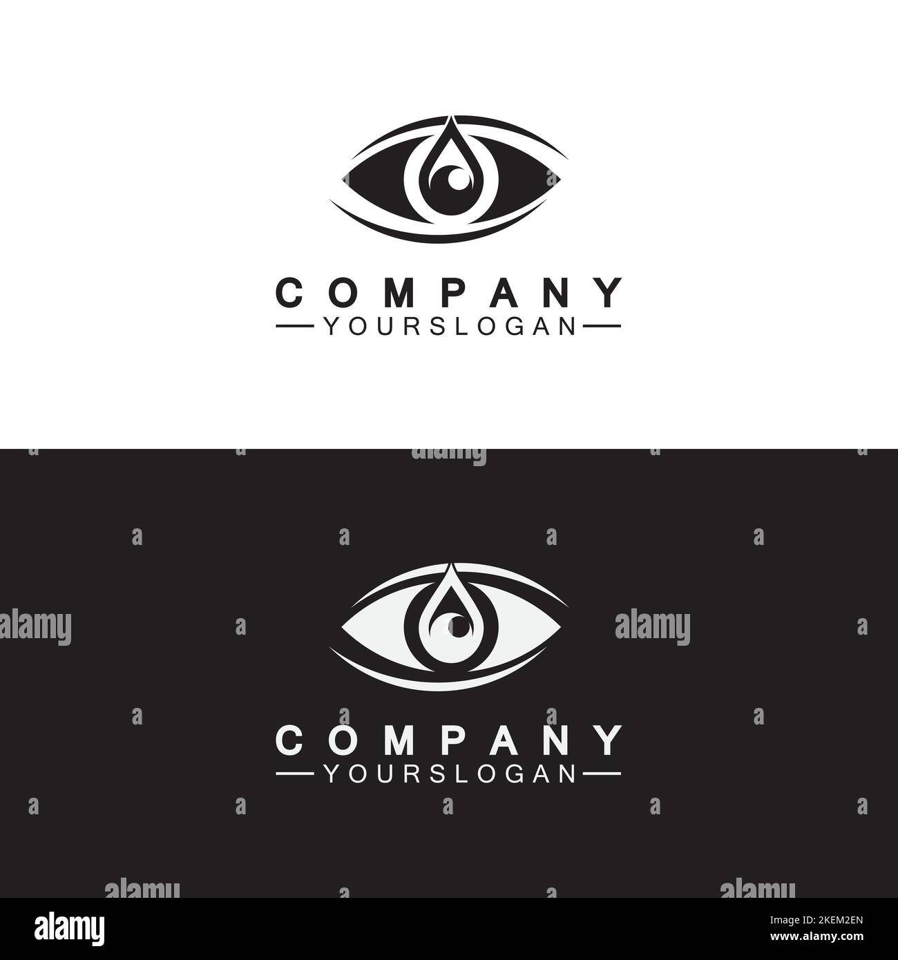 Eye drop logo icon design template Stock Vector Image & Art - Alamy