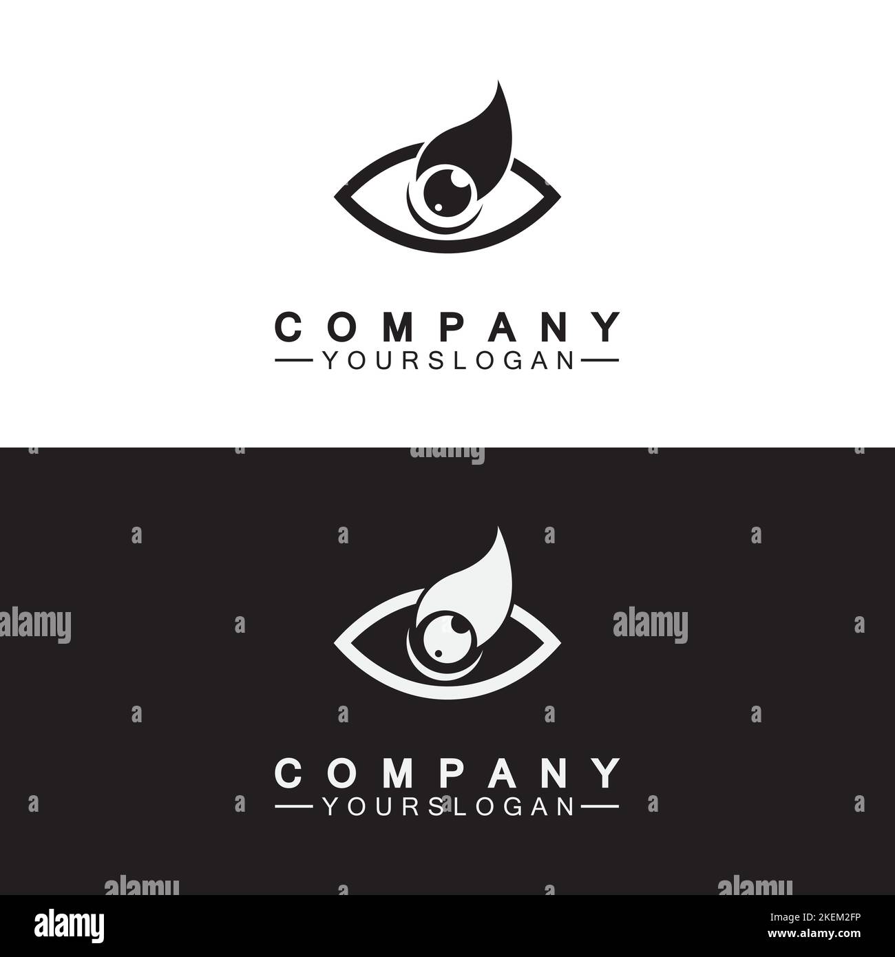 Eye drop logo icon design template Stock Vector Image & Art - Alamy