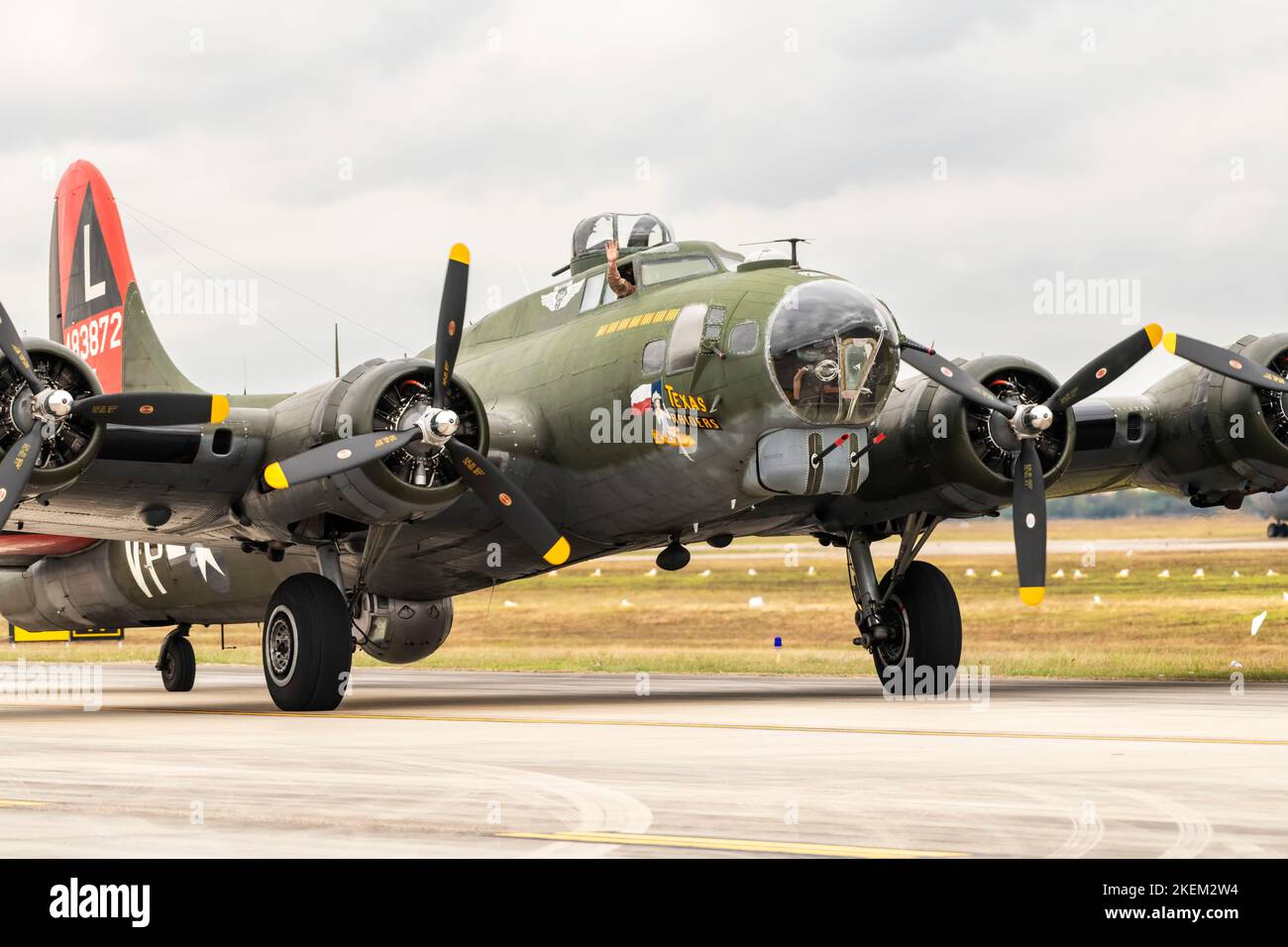 B-17 Flying Fortress Texas Raiders Stock Photo - Alamy