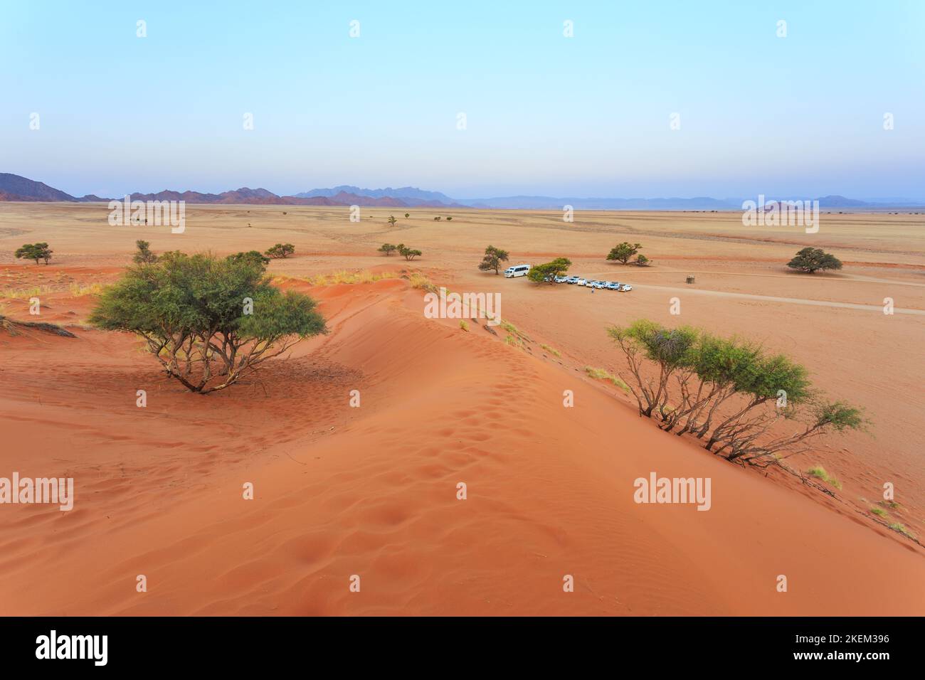Dunes in the southern part of the Namib Desert in the Namib-Naukluft ...