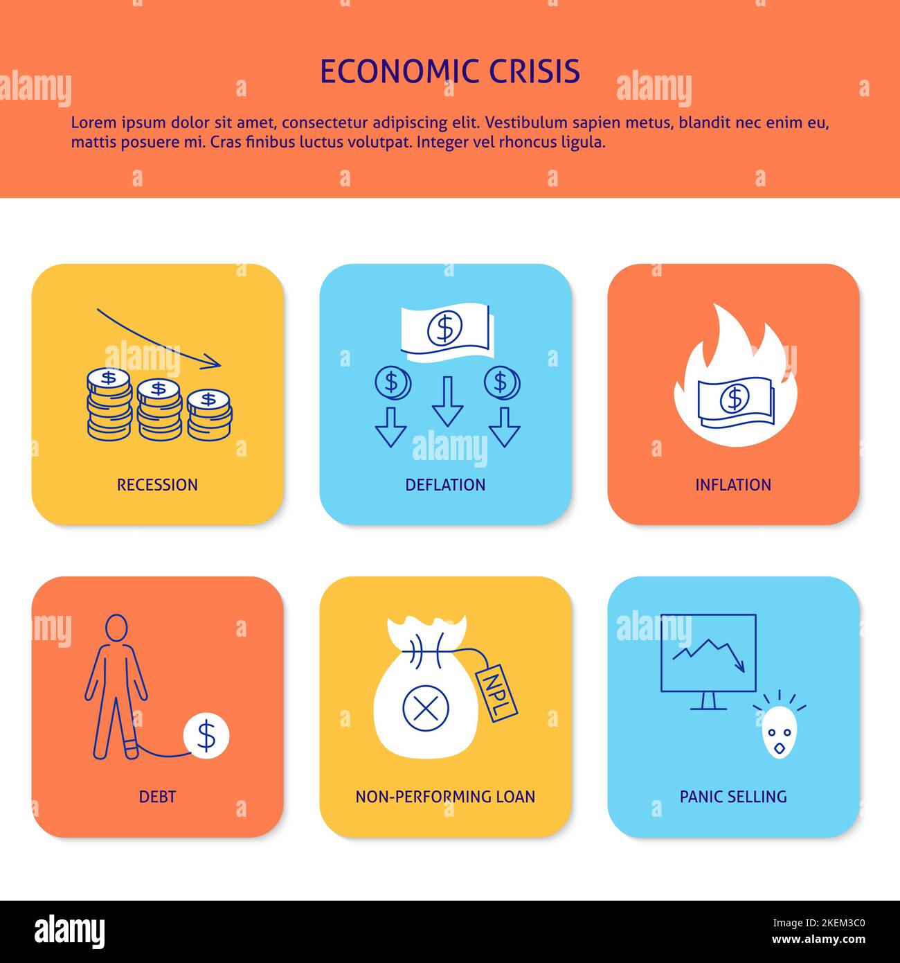 Burn down chart text Stock Vector Images - Alamy